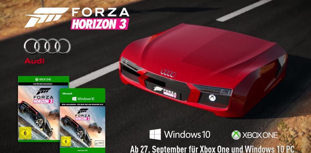 Xbox One S Audi R8 edition, la consola que querrás tener