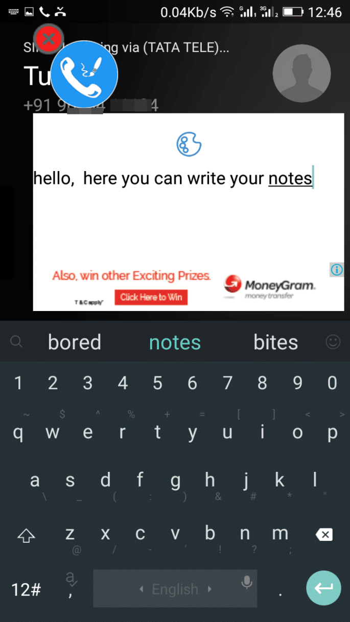 Tomar notas durante una llamada telefónica es así de sencillo