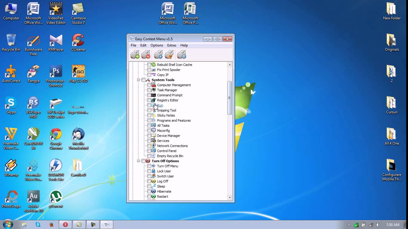 Como editar el menu contextual explicado paso a paso