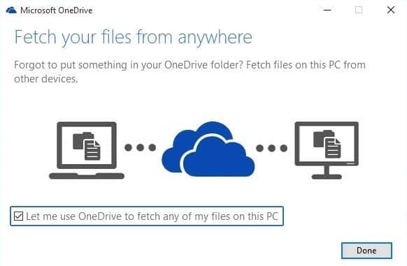 Configuración de OneDrive para Windows 10 y configurar dispositivos