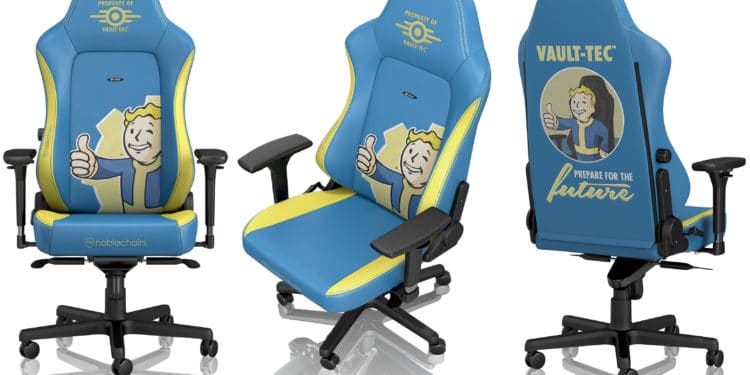 Nueva silla gaming, Noblechairs Fallout Vault-Tec Edition ya está en el ...